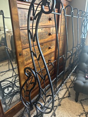 Wesley Allen Iron Bed Frame Queen size | eBay
