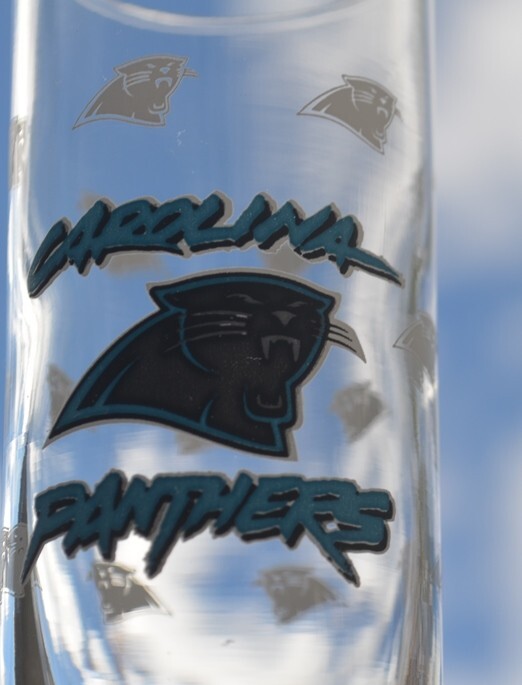 TALL NFL CAROLINA PANTHERS SHOT GLASS | eBay