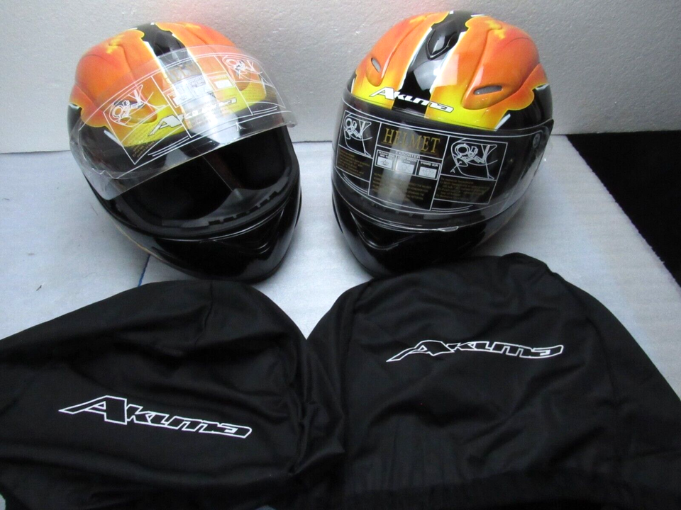 Akuma Werewolf NEW Motorcycle Helmet Size SMALL 55-56cm | eBay