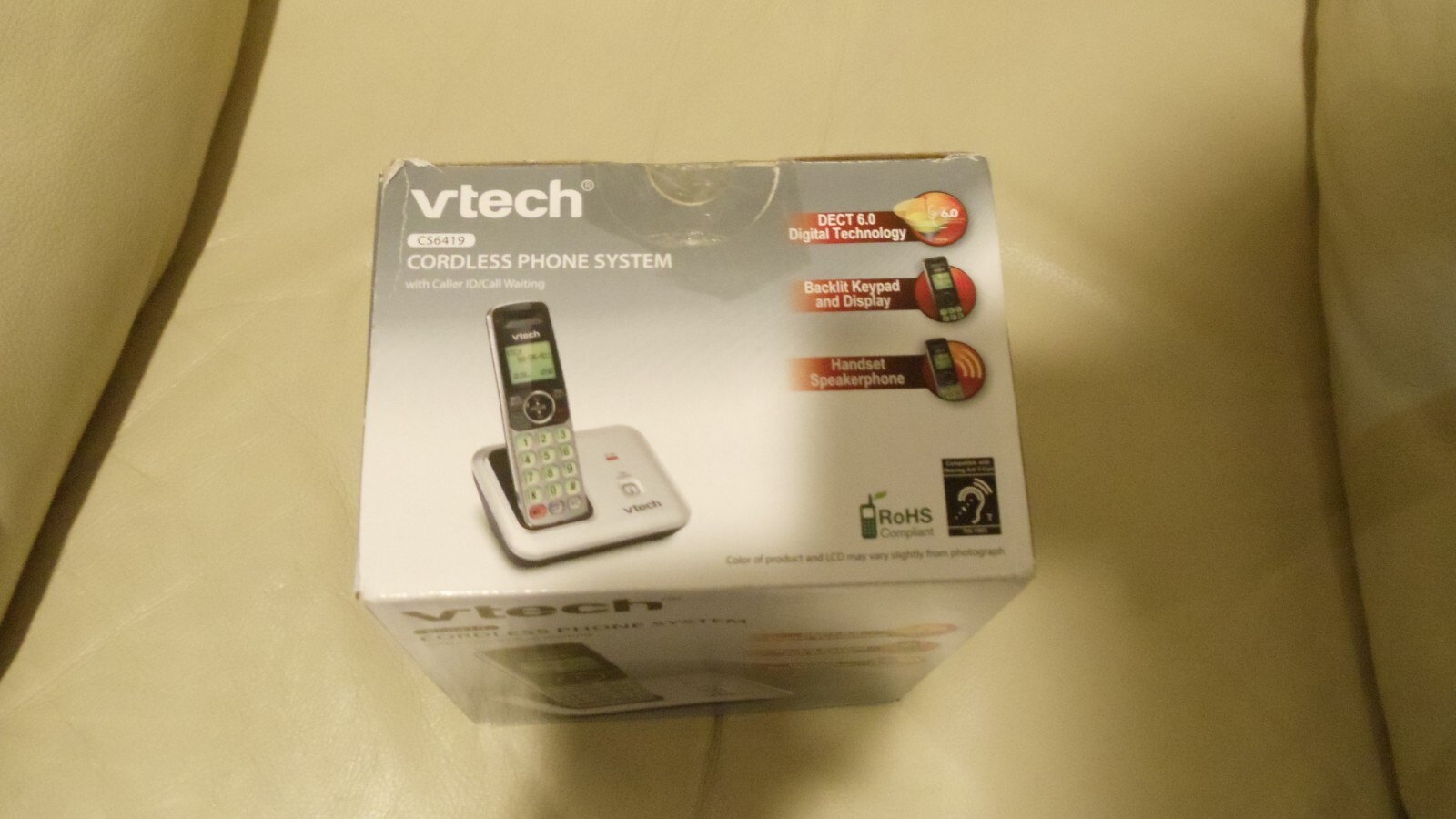 Vtech CS6419 Cordless Phone System, Handset Speakerphone | eBay