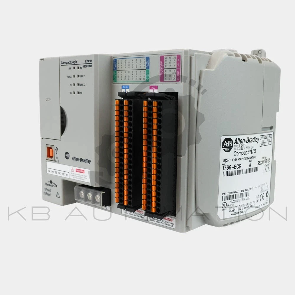 Controlador Allen-Bradley 1769-L24ER-QBFC1B CompactLogix 750kB DI/O AI ...