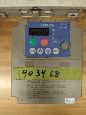 Hitachi SJ200-007HFU 0.75kW 1HP VFD Inverter 380-480V | eBay