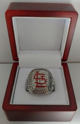 St Louis Cardinals - 2013 National League Pennant Ring With Wooden ...