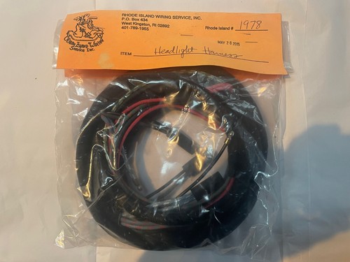 1960 AUSTIN HEALEY SPRITE WIRING HARNESS FROM RHODE ISLAND WIRING ...