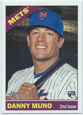 DANNY MUNO 2015 TOPPS HERITAGE #557 - ROOKIE CARD | eBay