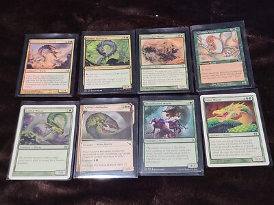 MTG Wurm x8 Culvert Ambusher/Streetbreaker Wurm/Pathbreaker Wurm | eBay