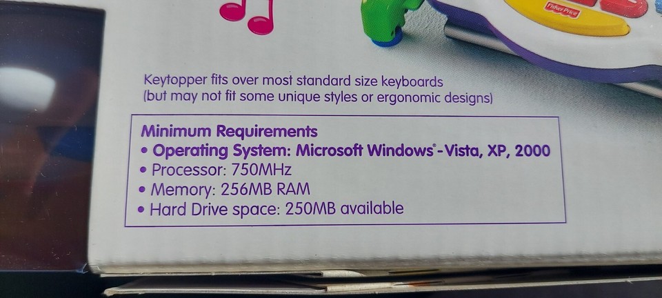 Laugh Smile & Learn Computer Learning System-Fisher Price - VINTAGE ...