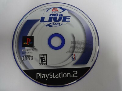 NBA Live 2001 Sony Playstation 2 PS2 Game Disc Only Free Ship | eBay