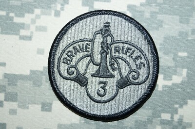 Military Patch US Army 3rd Armored Cavalry Regiment ACU Authentic Hook ...