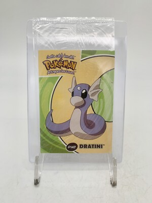 SEALED Dratini Pokémon Stadium Tip Card Danone 2000 | eBay