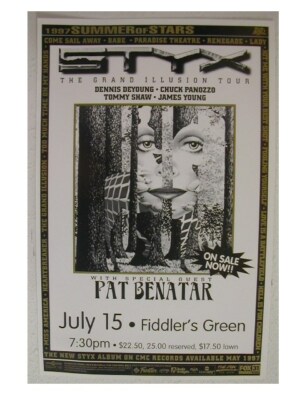 Styx Poster Concert Denver | eBay