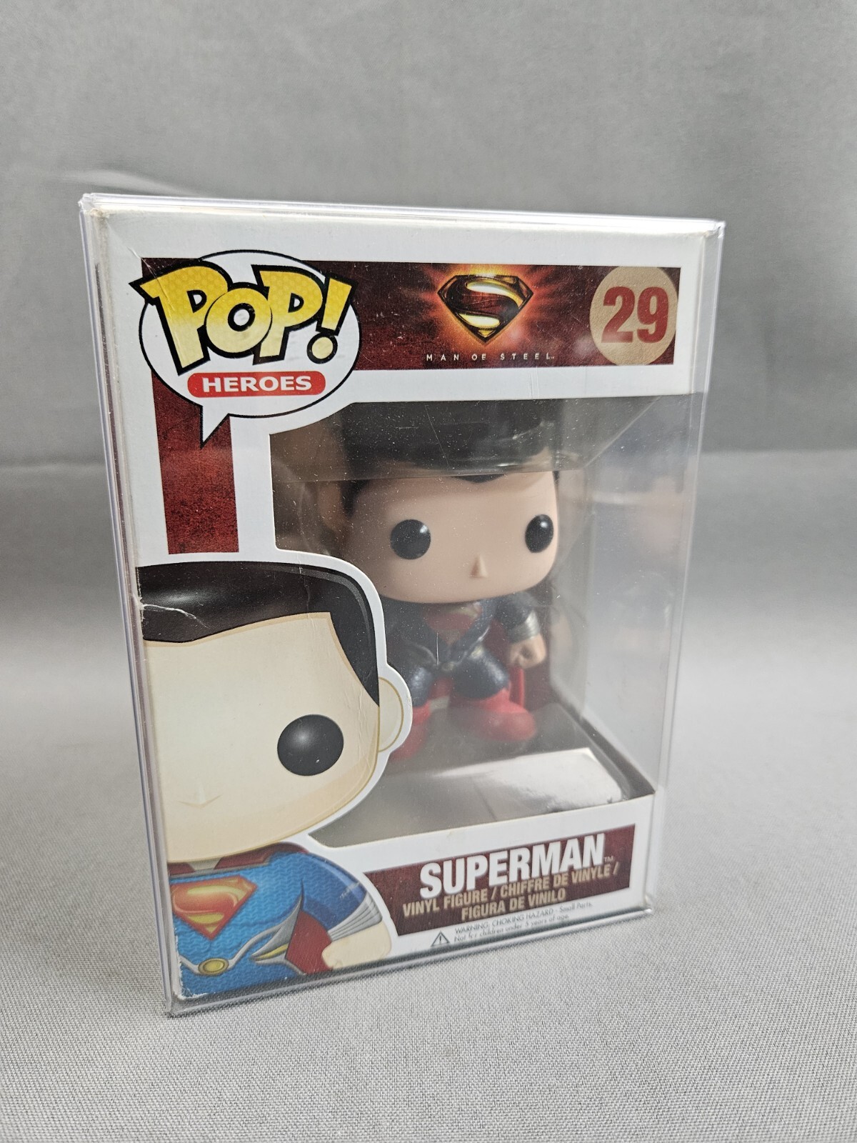 Funko Pop! Vinyl: DC Universe - Superman (Man of Steel) #23 NIB EX/NM ...