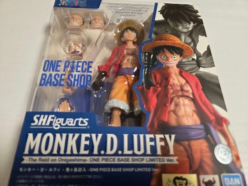 S.H.Figuarts Luffy Attack on Onigashima ONE PIECE BASE SHOP LIMITED Ver ...