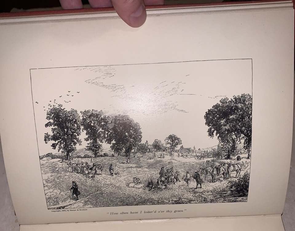 1902, 1st, Oliver Orafo, The Deserted Village, Illustrato By Edwin A ...