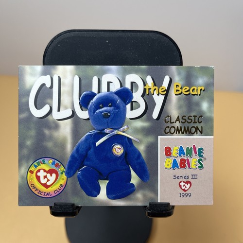 TY Beanie Babies 1998 First Edition Official Collector Card SellbyCyn ...