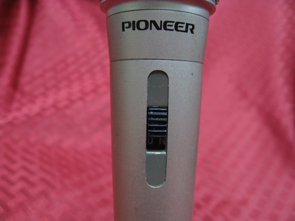 Pioneer Uni-Directional Dynamic Microphone DM-61 600 OHM Imp. Japan ...
