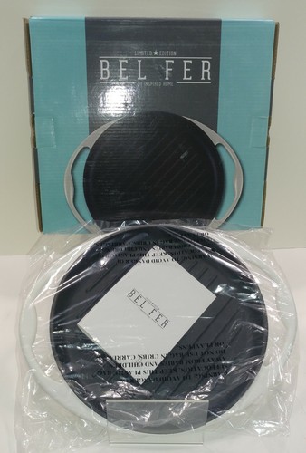 Beautiful Limited Edition Bel Fer 10" Round Enameled Cast Iron Grill ...