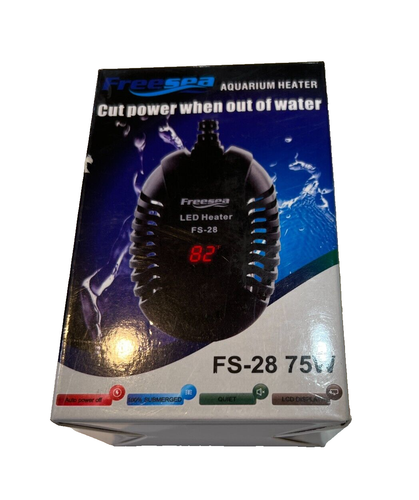 Freesea Aquarium Heater Submersible LED Digital Display FS-28 75W | eBay