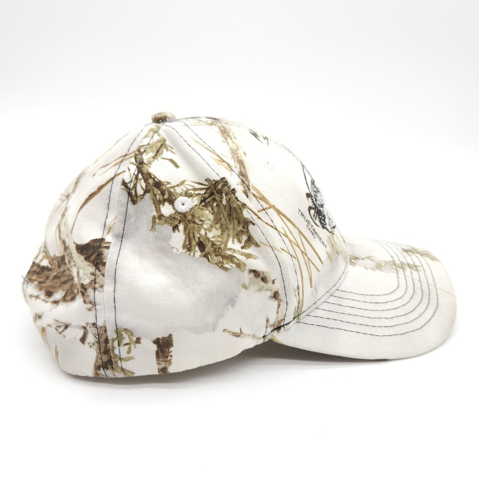 Bass Pro Shops Snapback Hat True Timber White Camouflage Ball Cap ...