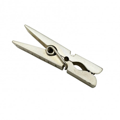 CHANEL Money Clip Clothespin 98A Silver Accessory Vintage Rare Used ...