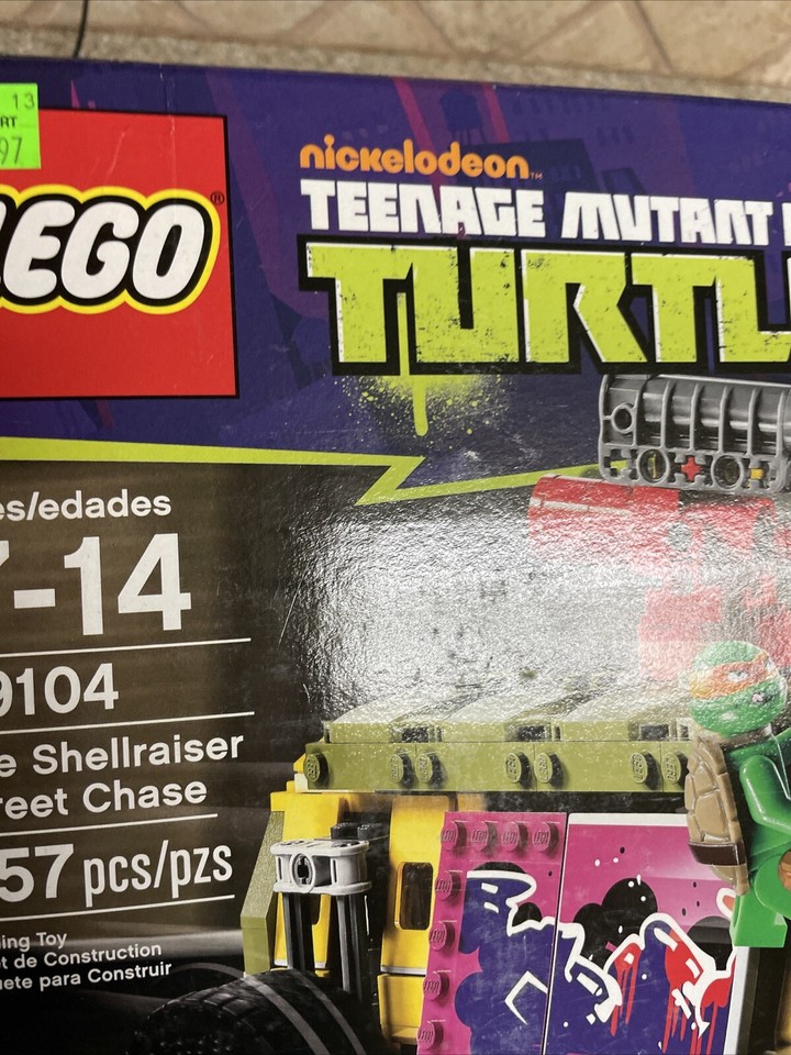 LEGO TMNT: The Shellraiser Street Chase (79104) Damage To Box New ...