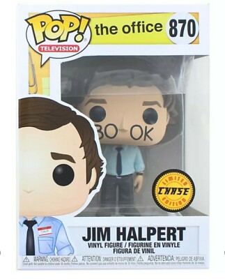 Funko Pop! 870 TV The Office - Jim Halpert /BOOK Limited Edition Chase ...