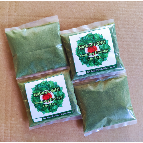 Ceylon Soursop Leaves Powder Guanabana Graviola Guyabano Organic ...