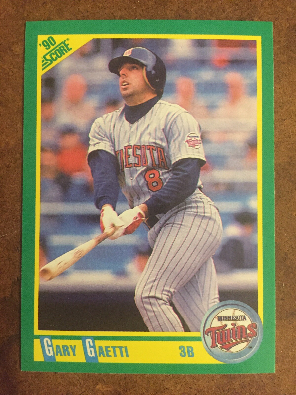 Gary Gaetti 145 Score 1990 MLB Baseball Trading Card | eBay
