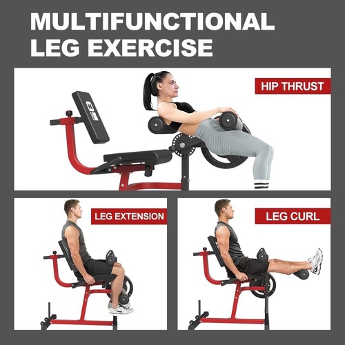 Multifunctional Leg Extension and Curl Machine,Special Lower Body Leg ...