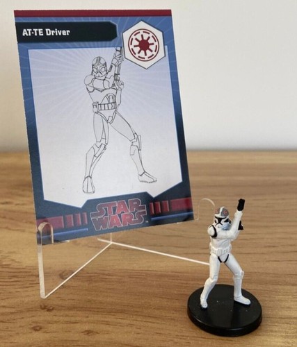 Figurine Star Wars Miniatures : AT-TE Driver / Pilote d'AT-TE 18/40 | eBay