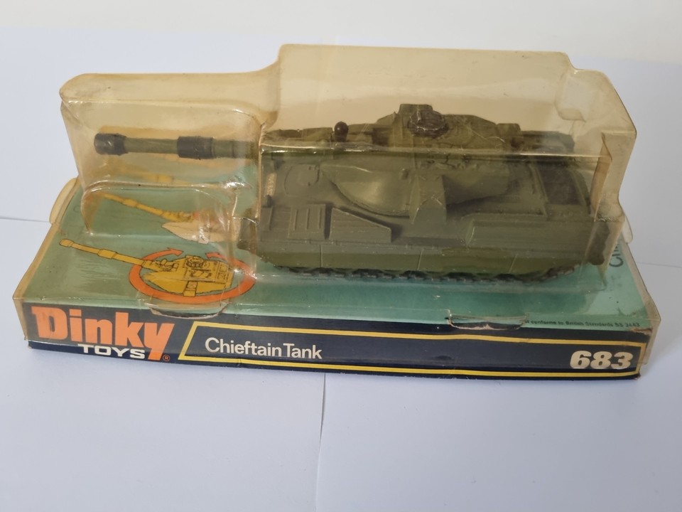 Dinkey 683 Dicast Chieftan Tank with packaging. | eBay UK