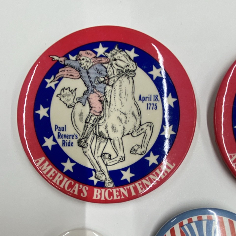 Gerald R. Ford 1976 Republican Metal Political Buttons America's ...
