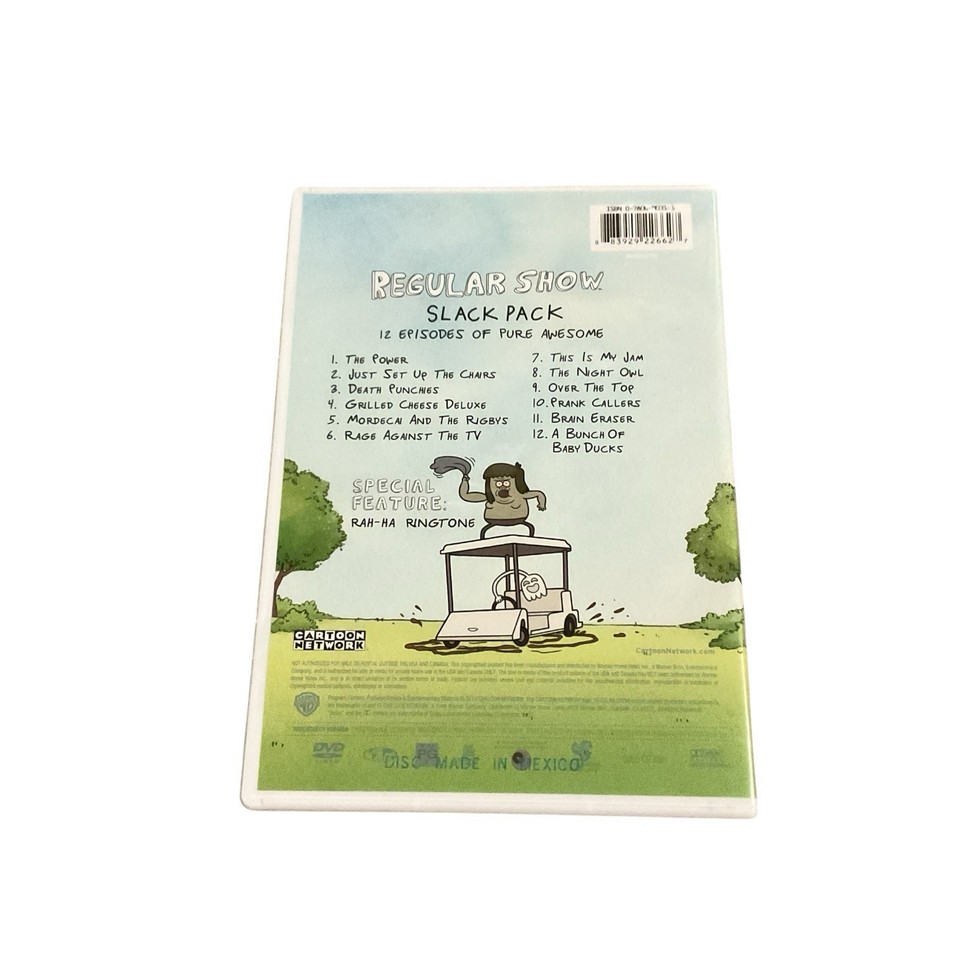 Regular Show Slack Pack 2012 DVD JG Quintel 2010s Cartoon Network | eBay