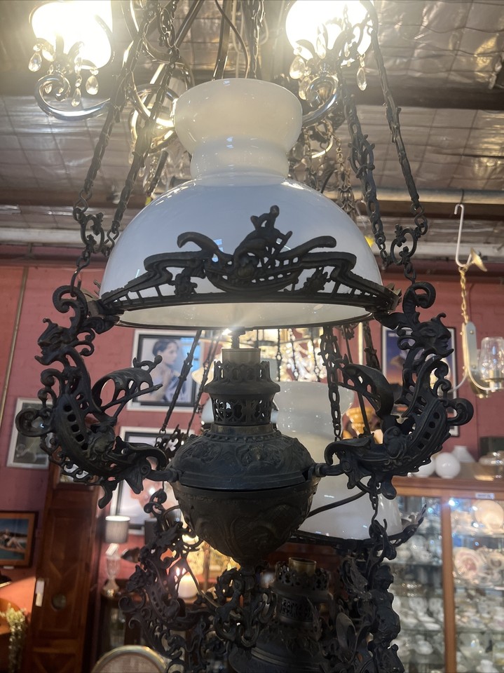 Gorgeous Dutch Colonial Ceiling Light with Original Fixtures | eBay