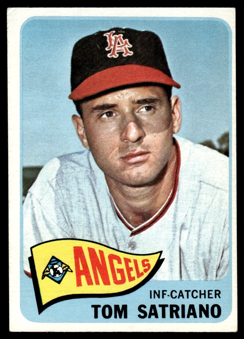 1965 Topps Tom Satriano Los Angeles Angels #124 | eBay