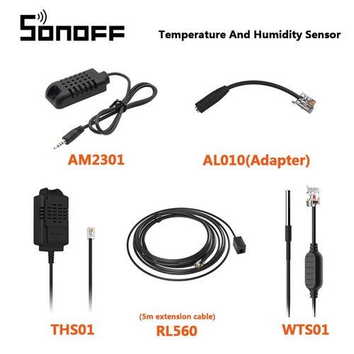 Sonoff Temperature And Humidity Sensor AM2301 THS01 AL010 WTS01 For TH ...