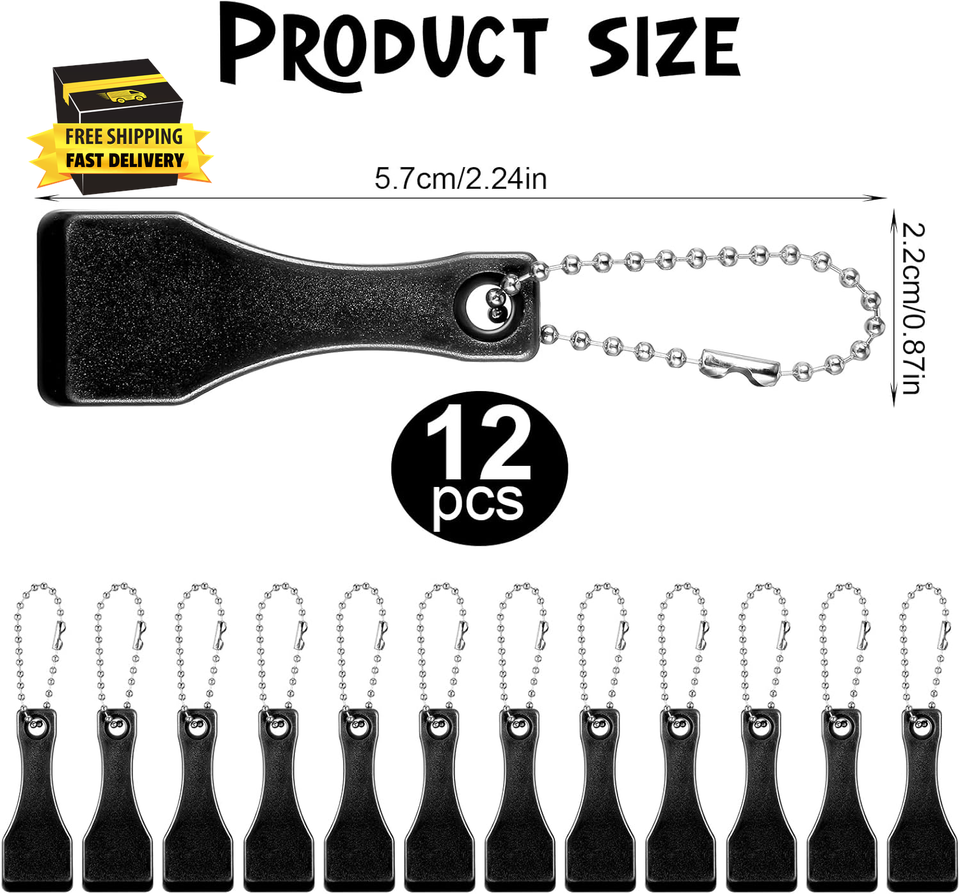 12PCS Lottery Ticket Scratcher Tool, Plastic Plastic Scraper Tool ...