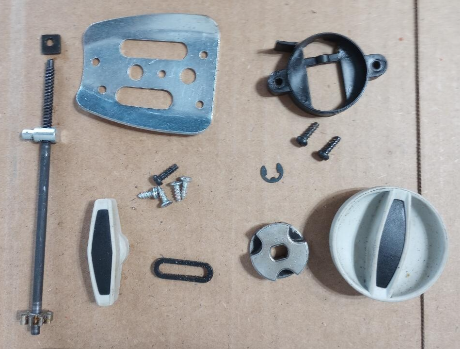 Used Homelite Chainsaw "Chain Adjuster Cover & Hardware ONLY" UT43104 ...