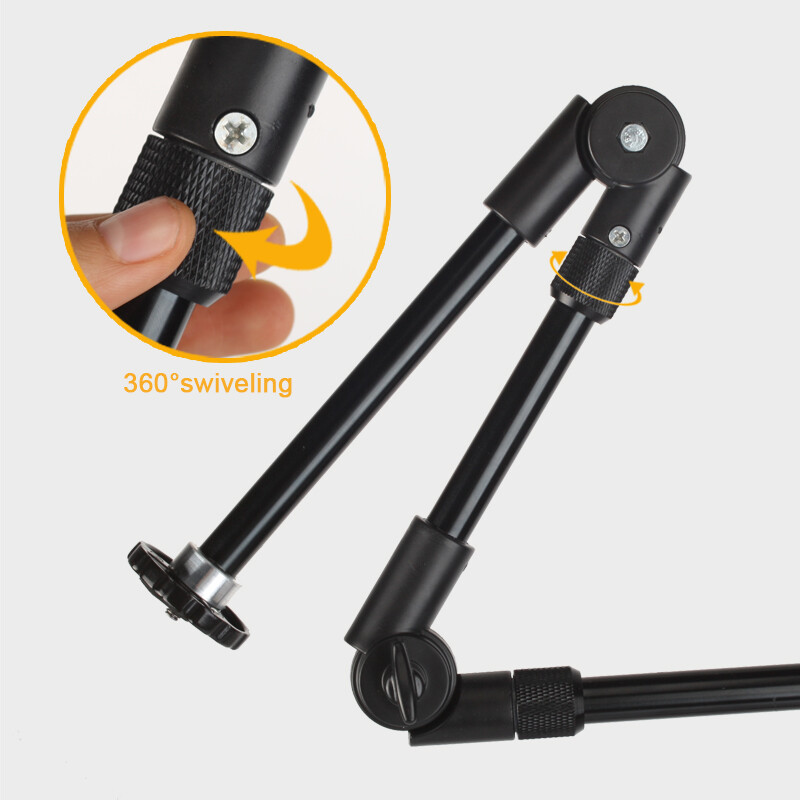VICTORY Foldable Flexible Overhead Webcam Stand Camera Mount For ...
