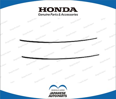 HONDA Genuine OEM CIVIC Molding L&R Drip Side Set 73168-SNA-013 / 73158 ...