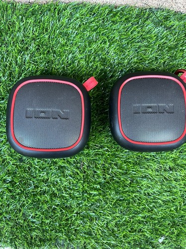 ION Audio Magnet Rocker Portable Bluetooth Speaker 2 Pack IPX5 Water ...