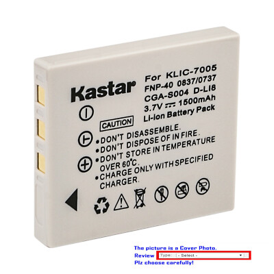 Kastar Replacement Battery for Samsung SLB-0737 & Digimax L60 Digimax ...