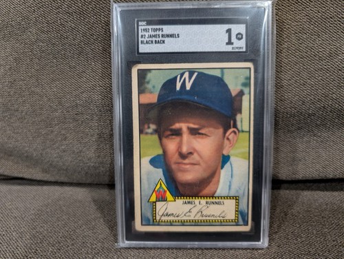 1952 Topps - James E. Runnels #2 Black Back (RC) for sale online | eBay