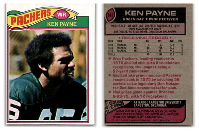 1977 Topps #347 Ken Payne EXMT/NM - Green Bay Packers | eBay