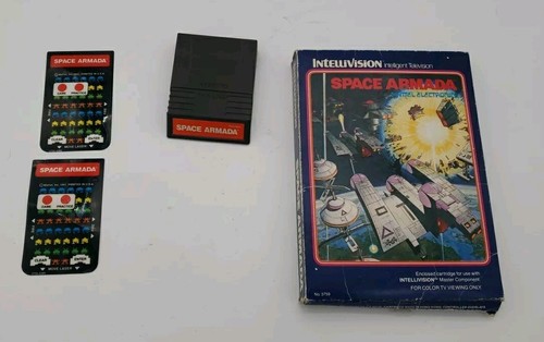 Space Armada (Intellivision, 1981) W/ Box & Overlays | eBay