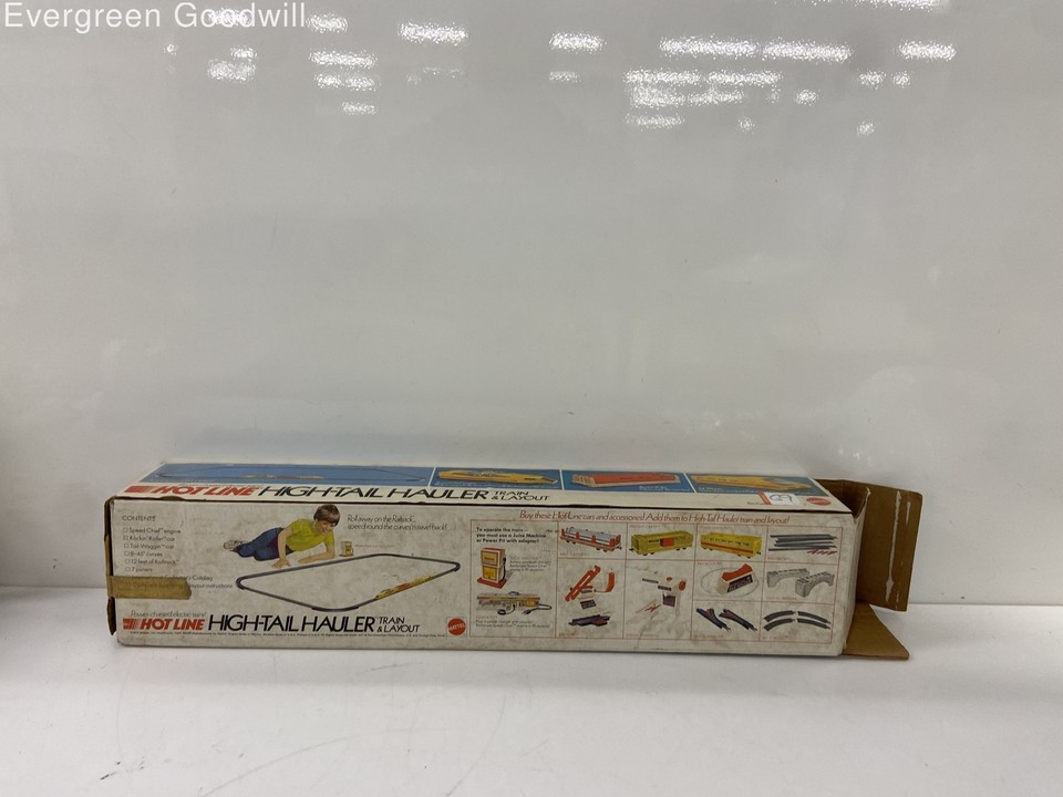vintage 1971 Mattel Hot Line High-Tail Hauler train set | eBay