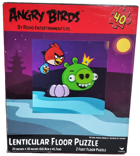 Angry Birds 40 Piece Lenticular Floor Puzzle Complete | eBay