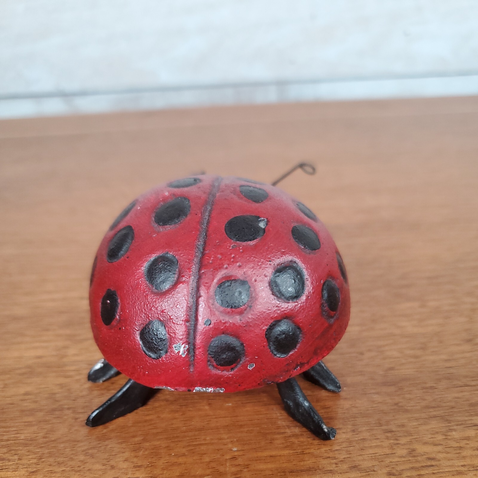 Vintage Cast Iron Insect Ladybug Lady Bug Beetle Ladybird Lucky ...