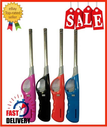 BBQ Stove Lighter - Long Reach Gas Lighter for Kitchen - Refillable ...