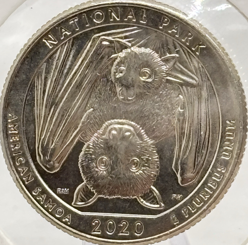 2020 D BU Mint State American Samoa US National Park Quarter #3095 | eBay